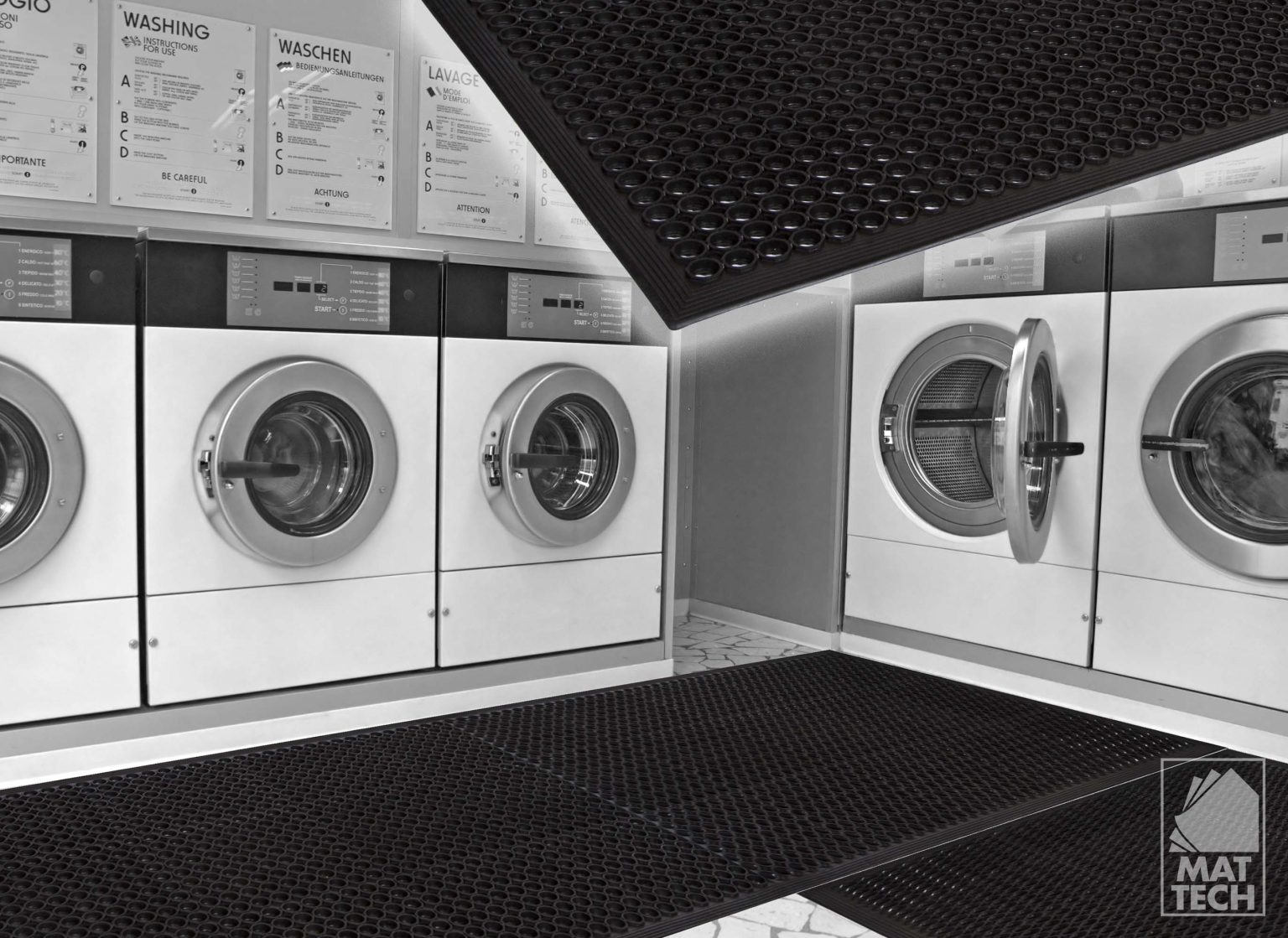 SAFEWALK LIGHT BLACK - Mat Tech