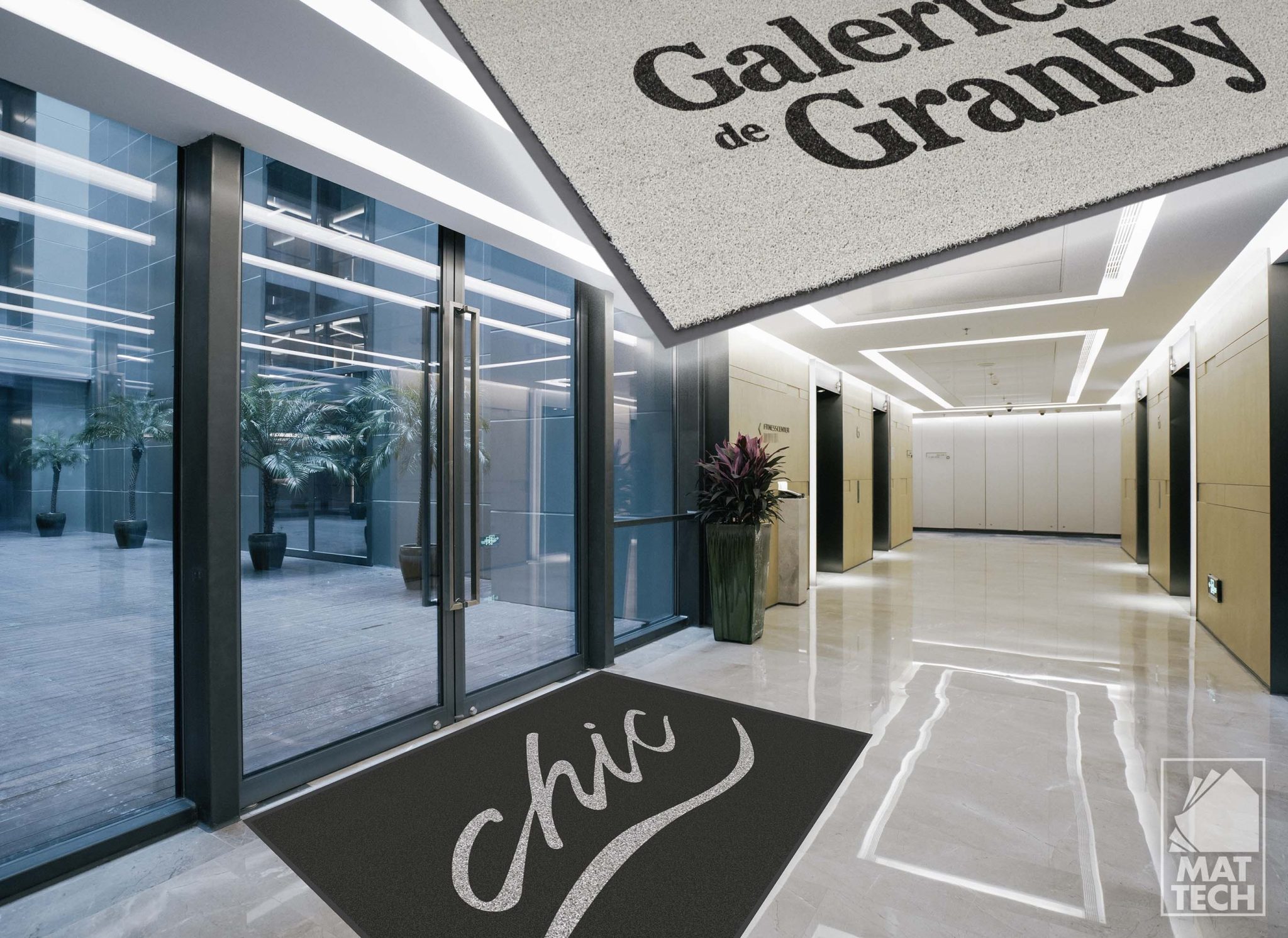 Tapis à logo - Mat Tech